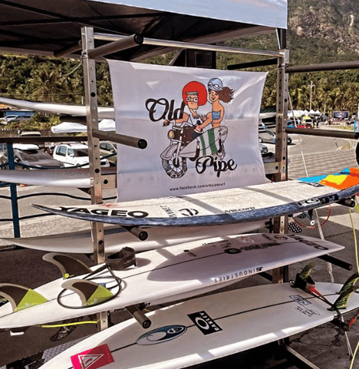 The introduction of Old Pipe: A Surfboard Rack studio